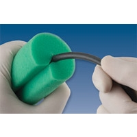 Ruhof Flexible Scope Cleaner Mini Endozime Sponge 100 Pieces | Health ...