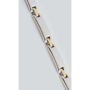 Sabona Lady Executive Silver Duet Magnetic Bracelet | Health and Care
