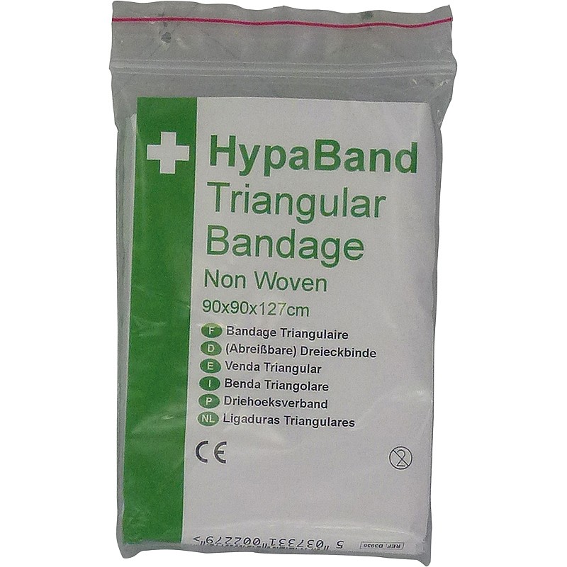 HypaBand Triangular Bandages (Pack of 6) | Health and Care