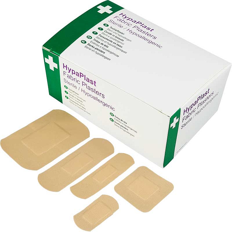 HypaPlast Fabric Plasters Pack of 100 | Health and Care