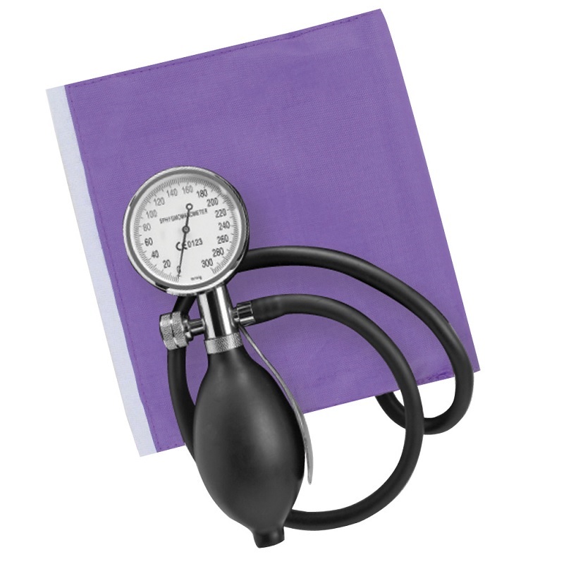 Aneroid Sphygmomanometer in Purple | Health and Care