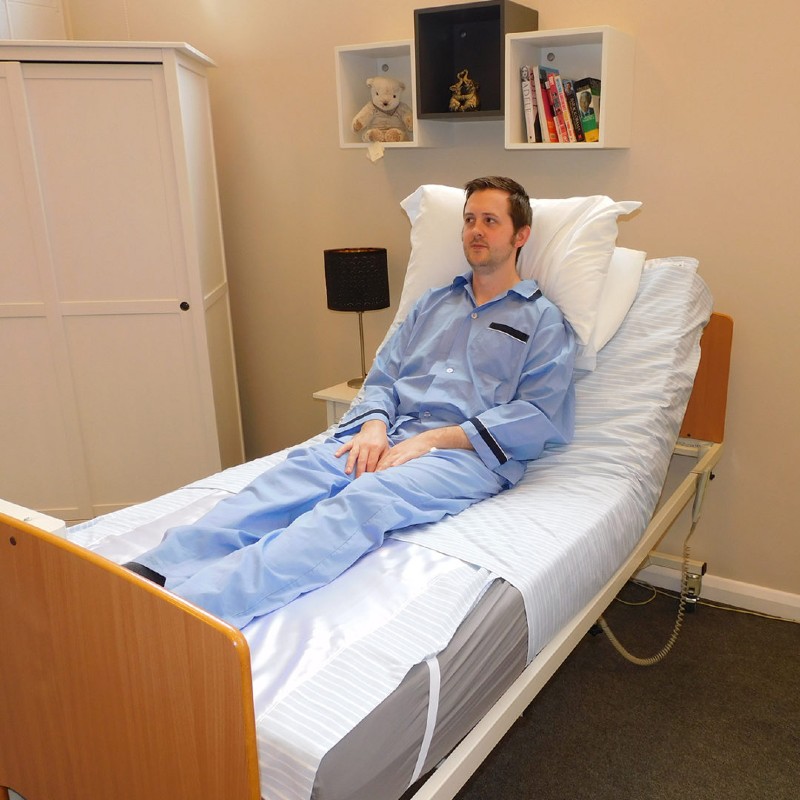 Satin SIBA Two-Way Top Draw Sheet | Health and Care