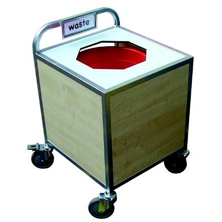 School Canteen Food Waste Bin Trolley | Health and Care