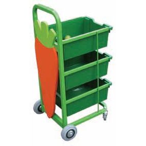 School Canteen Fruit Storage & Transportation Trolley | Health and Care