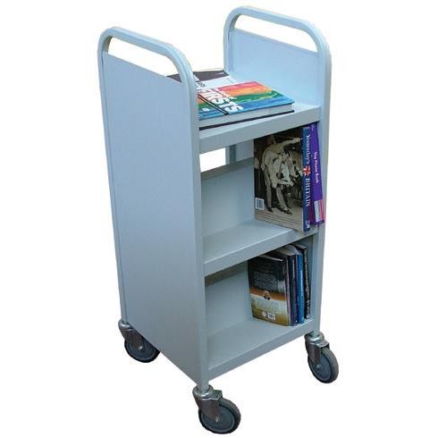 School Classroom Mobile Book Storage Trolley | Health and Care