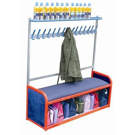 School Cloakroom Coat and Storage Bench | Health and Care