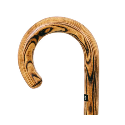 Scorched Acacia Crook Walking Stick | Health and Care