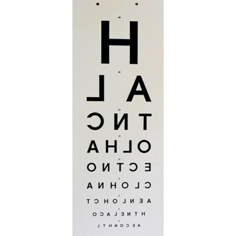 Sussex Vision HAL 6-Metre Snellen Chart | Health and Care