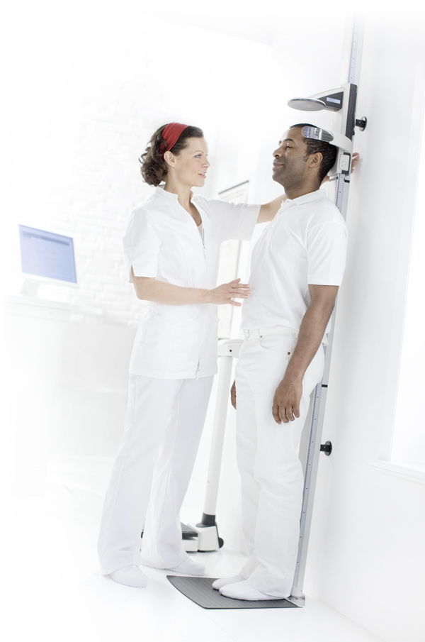 Seca 264 Wireless Stadiometer Patient Height Measuring System | Health and Care