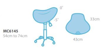 SEERS High Ergonomic Saddle Stool | Health and Care