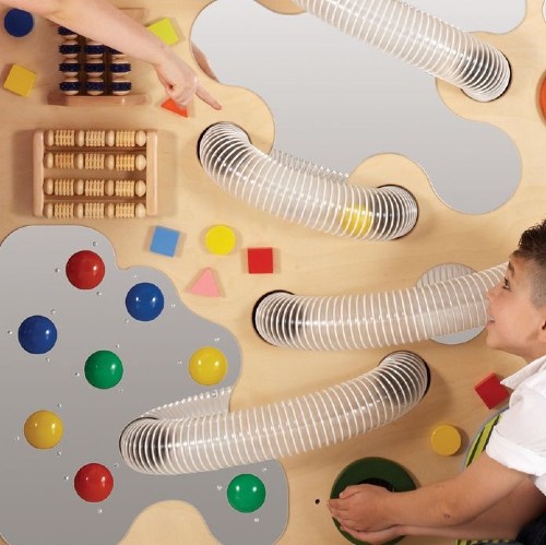 SpaceKraft Sensory Tactile Tube Wall Panel | Health and Care