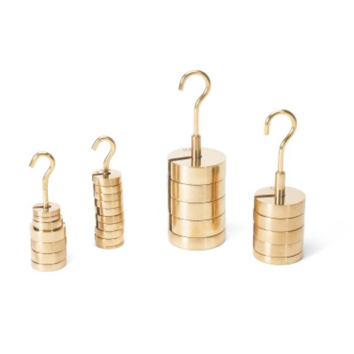 Set of Slotted Weights on Weight Holder | Health and Care