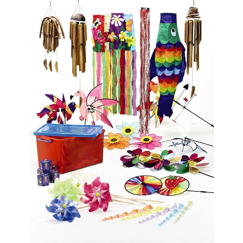 Set of SpaceKraft Wind Activated Toys | Health and Care