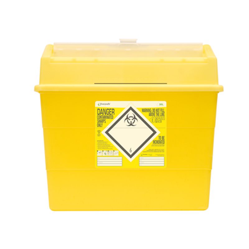 Sharpsafe 30L Protected Sharps Disposal Unit | Health and Care