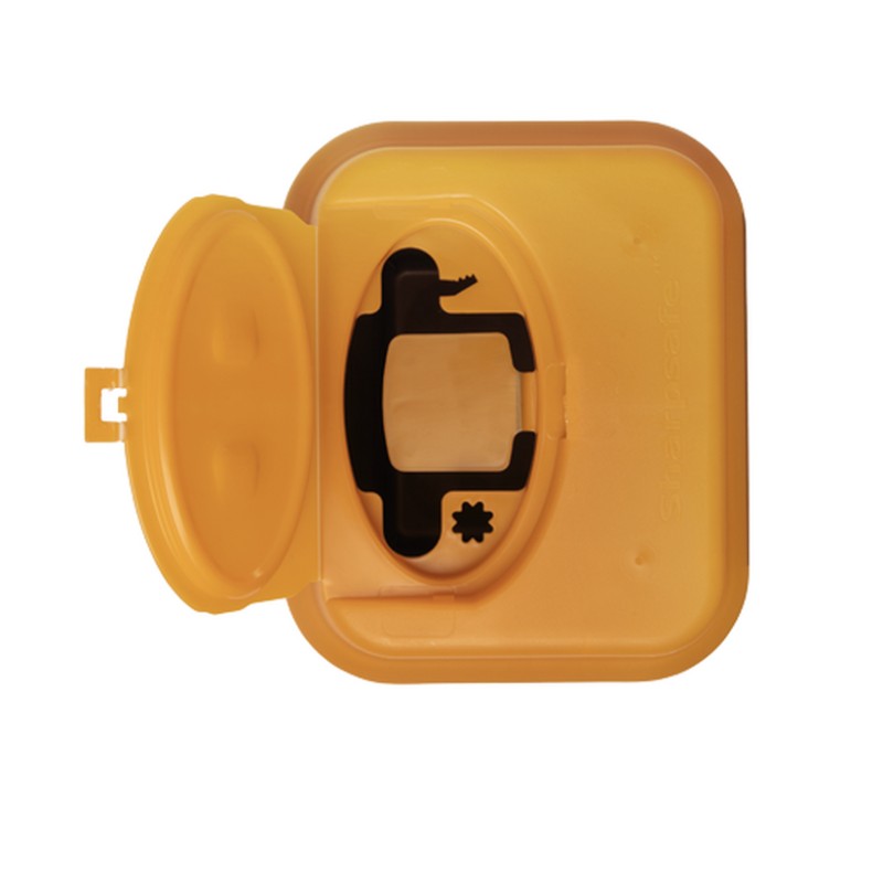 Sharpsafe 5L Orange Sharps Container | Health and Care