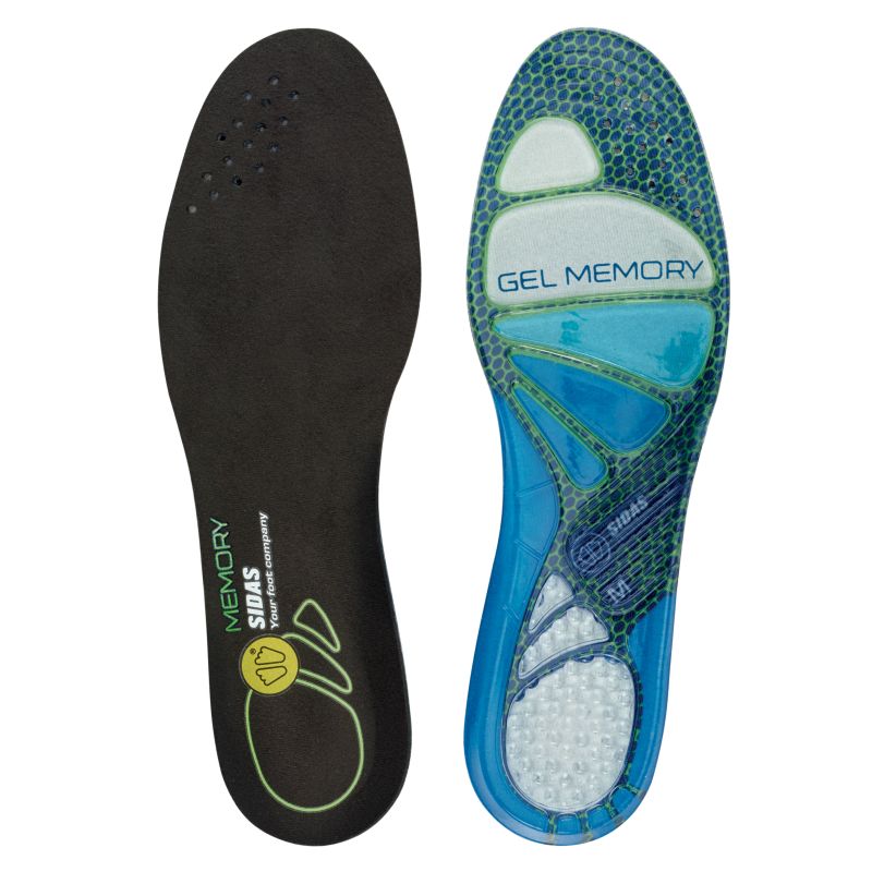 Sidas Cushioning Gel Memory Insoles | Health and Care