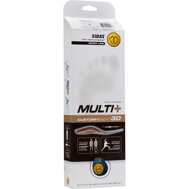 Sidas Multi+ Multisport Insoles | Health and Care