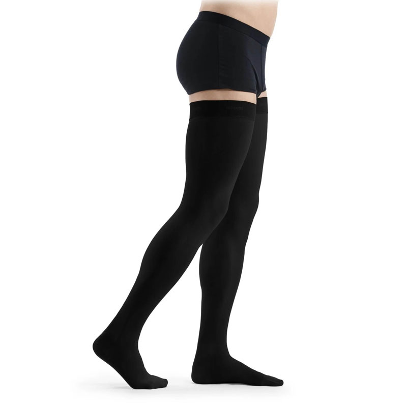 Sigvaris Class 1 Black Stockings W/ Grip Top | Health and Care