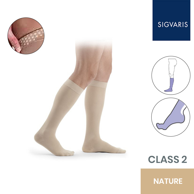 Sigvaris Essential Thermo CL2 Nature Stockings | Health and Care