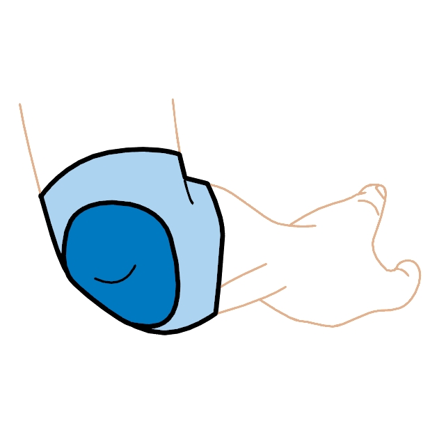 Silipos Gel Heel Elbow Slip Over Sleeve (Pair) | Health and Care