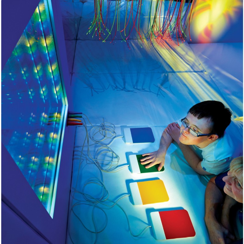 SpaceKraft LED Interactive Infinity Tunnel | Health and Care