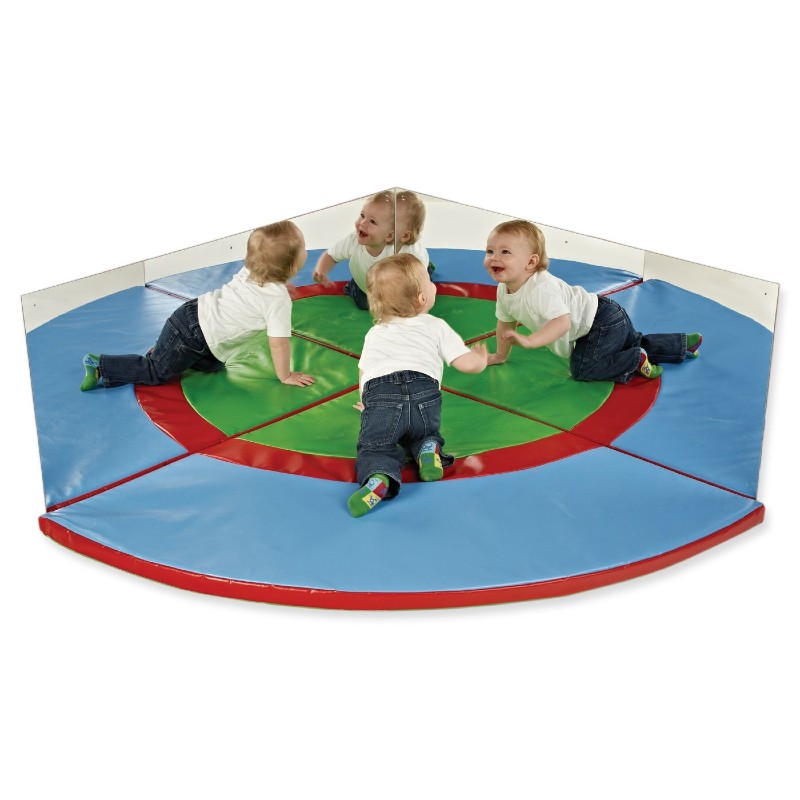 SpaceKraft Soft Play Acrylic Mirror Corner | Health and Care