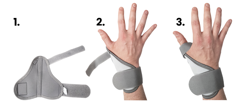 Neoprene Thumb Spica Splint | Health and Care