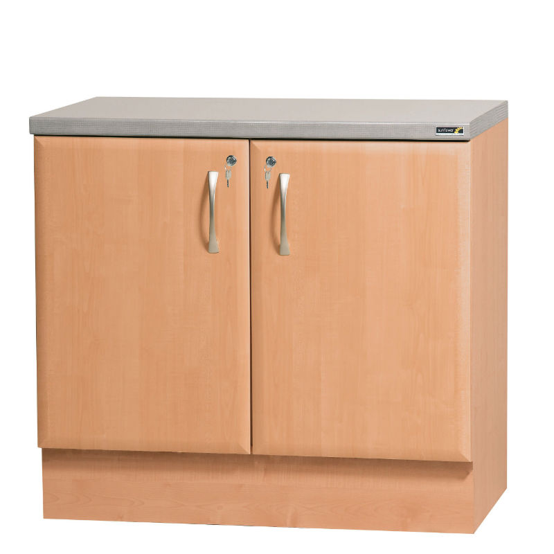 Sunflower Medical 100cm Base Cabinet in Beech | Health and Care