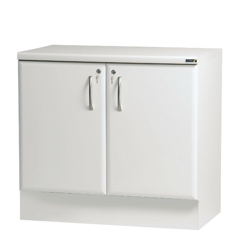 Sunflower Medical 100cm Base Cabinet in White High Gloss | Health and Care