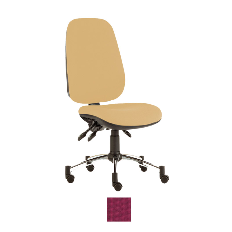 Sunflower Medical Plum Deluxe Executive High-Back Three-Lever Intervene ...