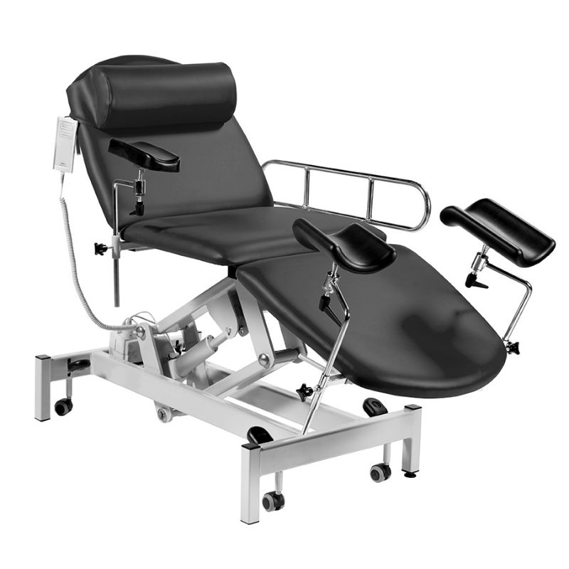 Fusion Eco Black 3-Section Couch | Health and Care