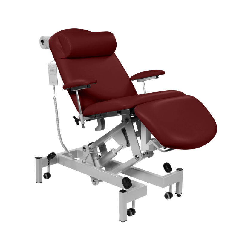 Red Wine Tilting Treatment Chair | Health and Care