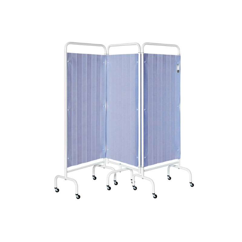 Mobile 3-Panel Folding Ward Screen | Health and Care