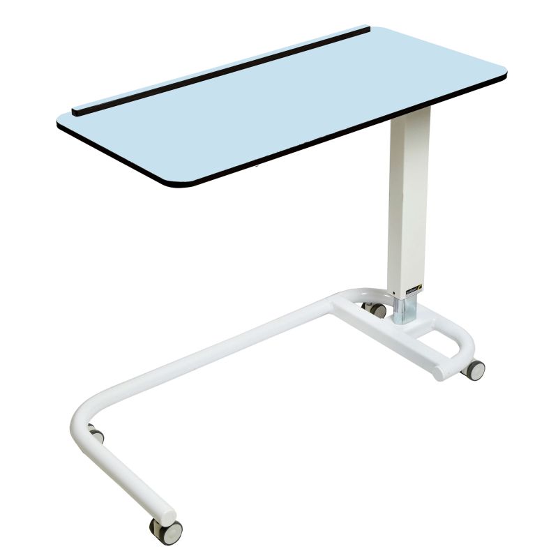 Blue Overbed Table - C-Base Lam. Top | Health and Care