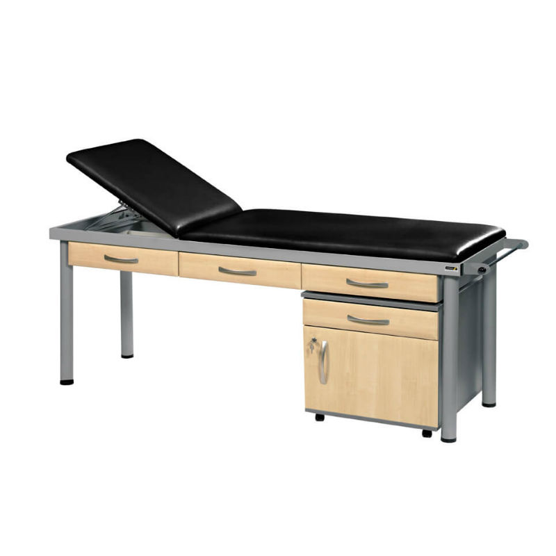 Black Practitioner Deluxe Exam Couch | Health and Care