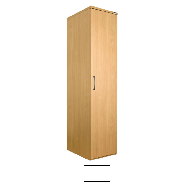 Sunflower Medical White Single Wardrobe | Health and Care