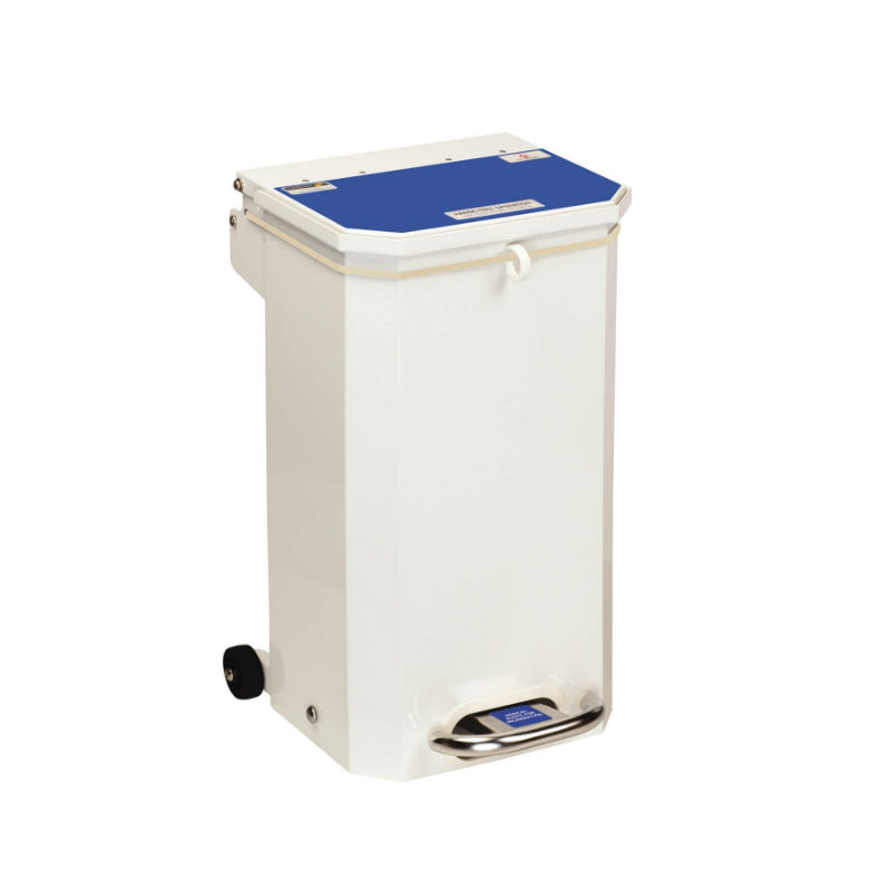 Sunflower Medical 20 Litre Clinical Hospital Waste Bin with Blue Lid ...