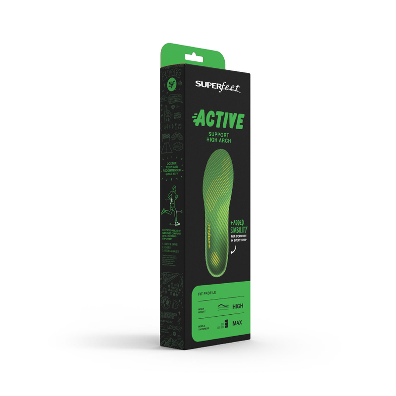 Superfeet Active Support High Arch Insoles | Health and Care