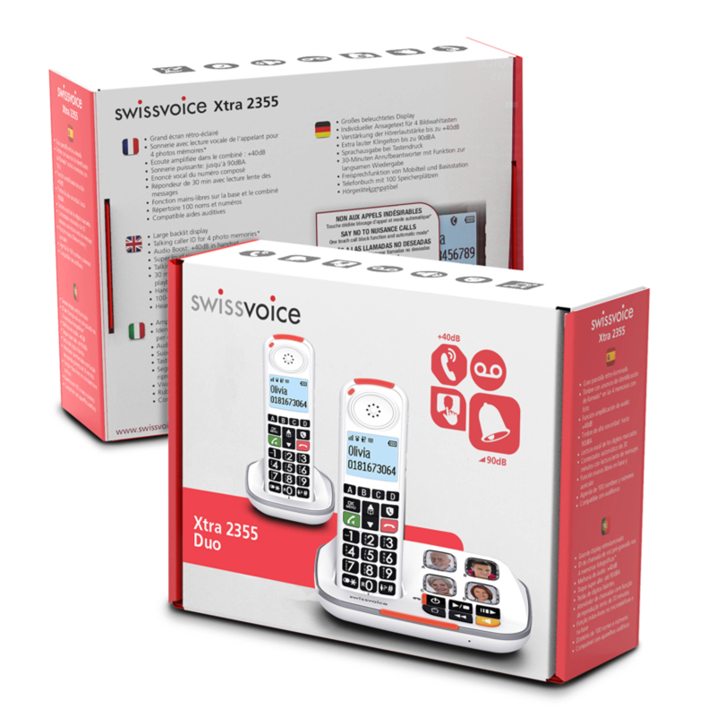 Swissvoice Xtra 2355 Amplified Telephone | Health and Care