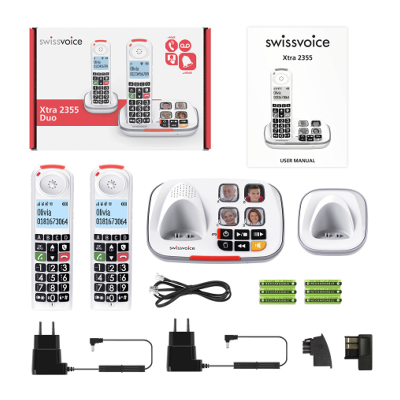 Swissvoice Xtra 2355 Amplified Telephone | Health and Care