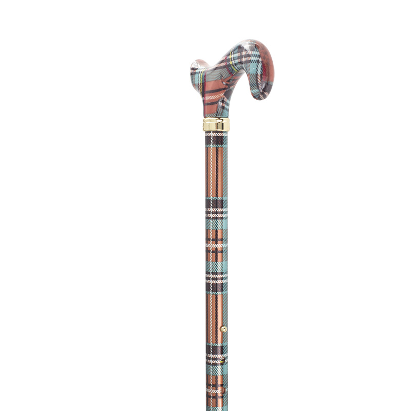 Tartan Derby Walking Cane | Health and Care