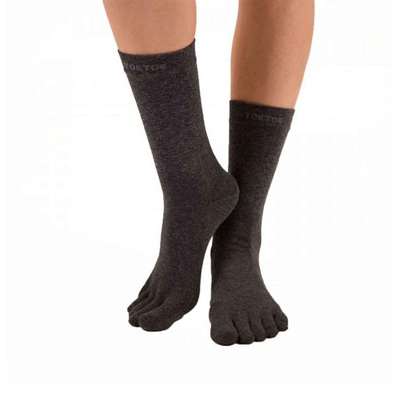 TOETOE Warming Silver Toe Socks (Black) | Health and Care