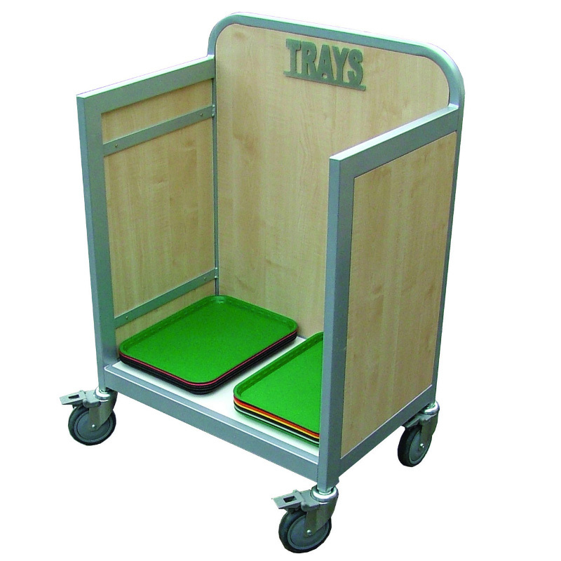 Tray Storage and Collection Trolley | Health and Care