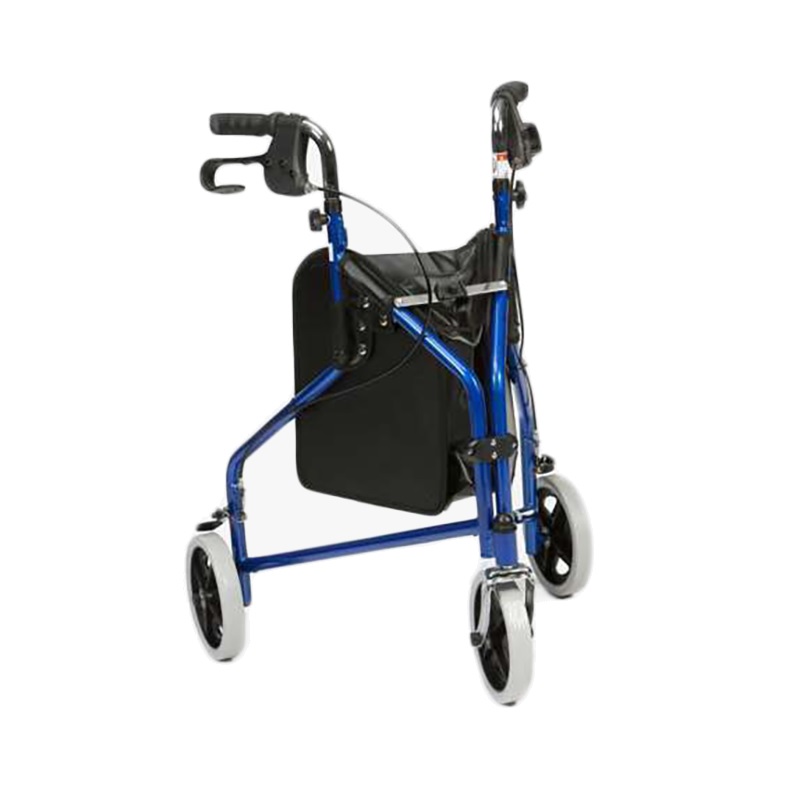 Drive Easy-Fold Steel Tri-Walker (Blue) | Health and Care