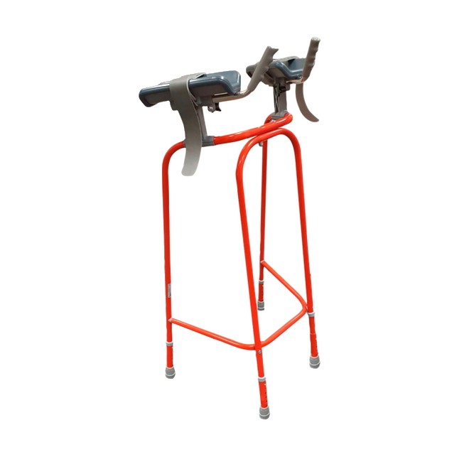 Red Trough Adjustable Walking Frame | Health and Care