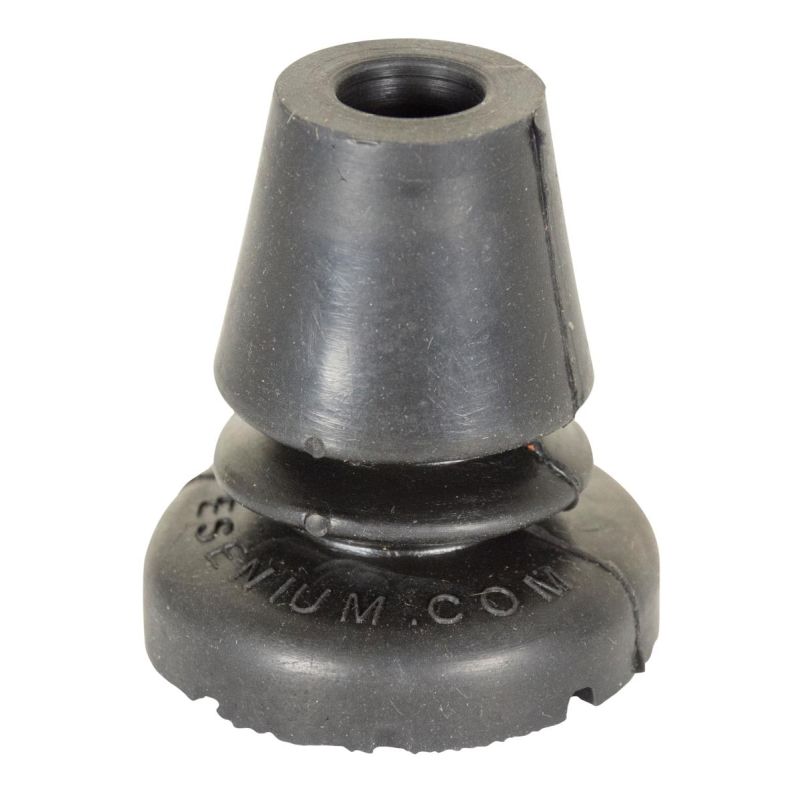 Type J Bendy Bottom Flexible Black Walking Stick Rubber Ferrule ...