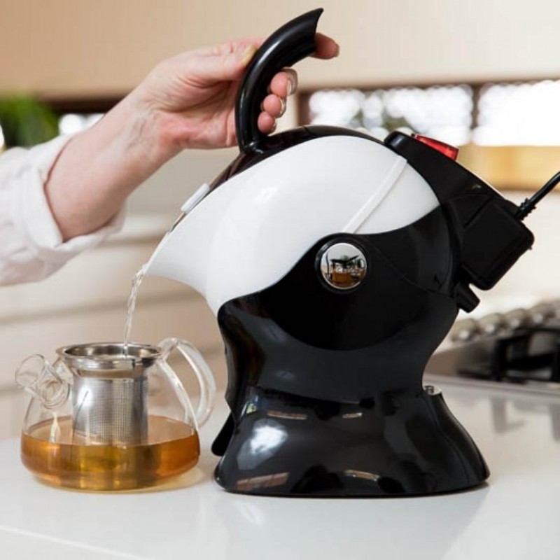 Uccello Kettle Tipper (Black/White) | Health and Care