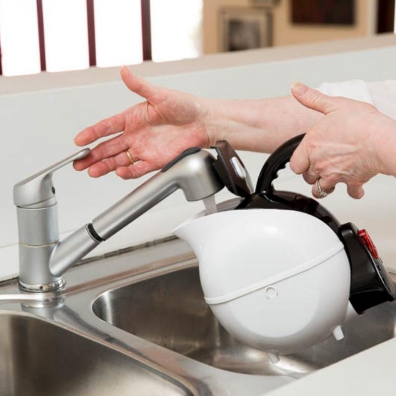 Uccello Kettle Tipper (Black/White) | Health and Care