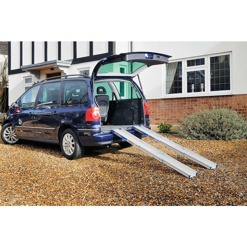 Telescopic Wheelchair Ramps Pair | Health and Care