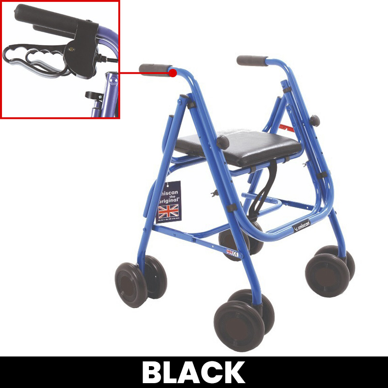 Uniscan Cadet Walker With Lever Brake | Health and Care
